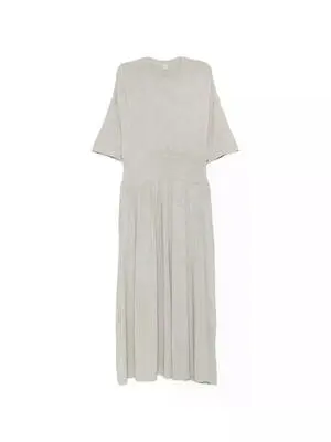 TOTEME Gathered Waist Midi Dress - Grey