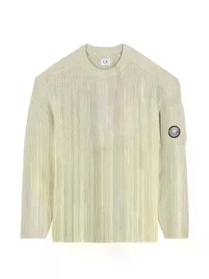 C.P. COMPANY Lens-detail Sweater - Neutrals