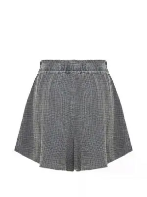 Chinese Laundry Waffle Effect Elasticated Shorts - Grey