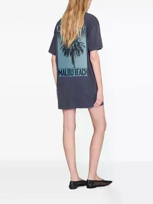 ANINE BING Beth Mini Dress Palm