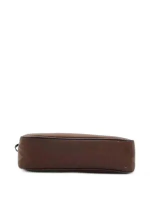 Prada Re-edition 2005 Tessuto With Saffiano Leather Mini Hobo Bag - Brown