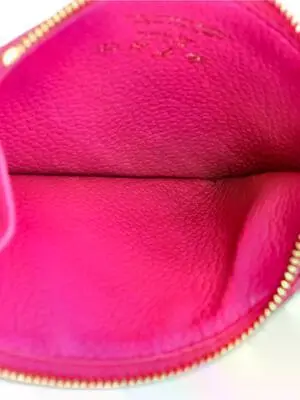 LOUIS VUITTON X Takashi Murakami Romy Monogram Multicolor And Leather Card Holder