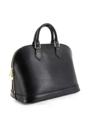 LOUIS VUITTON Alma Handbag Epi Leather Pm Satchel