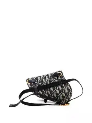 Dior Saddle Oblique Canvas Belt Bag