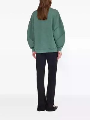 ANINE BING New York" University Sweatshirt - Green