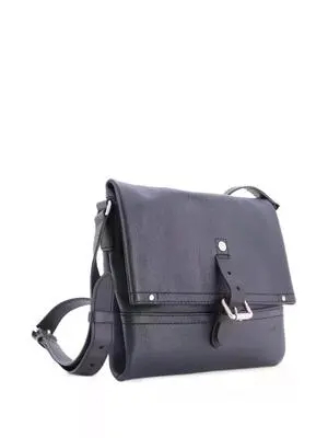 LOUIS VUITTON Canyon Messenger Bag Utah Leather Pm - Black
