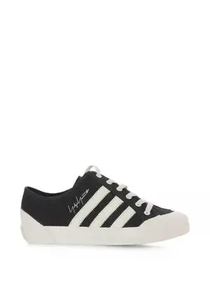 Y3 Low-top Canvas Sneakers With Signature 3-stripes