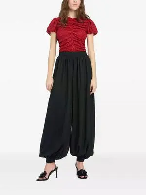 ROTATE BY BIRGER CHRISTENSEN Balloon Pleated Pants