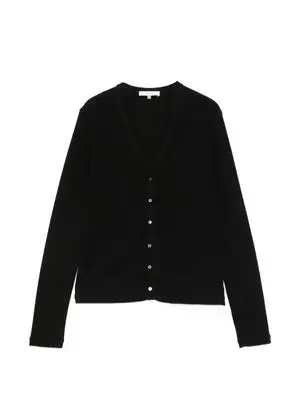 THE ROW Cresp V-neck Button-up Cardigan