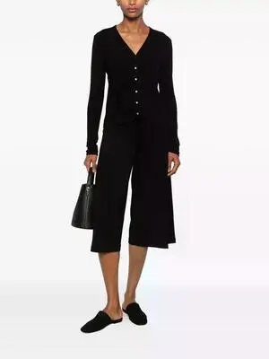 THE ROW Cresp V-neck Button-up Cardigan