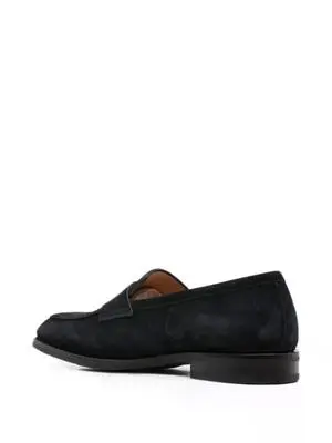 Santoni Adrian Rs Suede Loafers