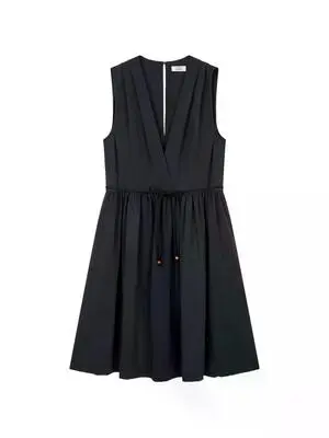 STUDIO TOMBOY V-neck Drawstring Midi Dress