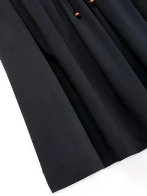 STUDIO TOMBOY V-neck Drawstring Midi Dress