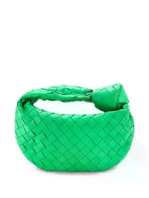 Bottega Veneta Jodie Intrecciato Nappa Mini Hobo Bag - Green