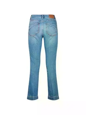 Sportmax Washed Slim-fit Jeans - Blue