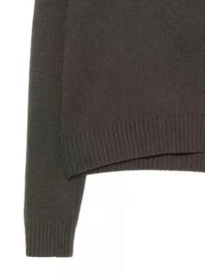 LISA YANG Mable Ribbed-trim Sweater