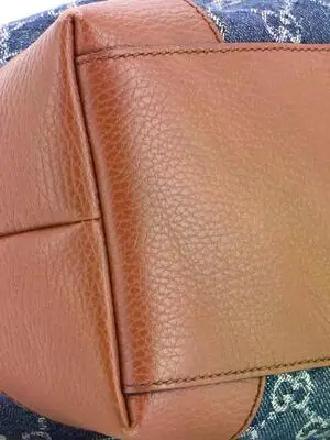 Gucci Ophidia Shopping Gg Denim Medium Tote Bag - Blue