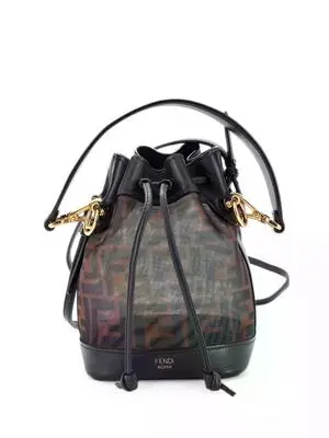 Fendi Mon Tresor Zucca Mesh Mini Bucket Bag