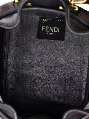 Fendi Mon Tresor Zucca Mesh Mini Bucket Bag