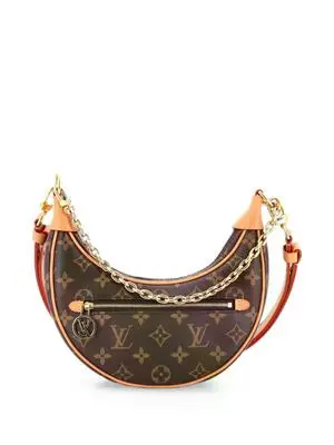 LOUIS VUITTON Loop Handbag Monogram Canvas Hobo Bag
