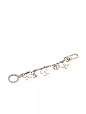 LOUIS VUITTON 2016 Brass Fleur D'epi Charm Keychain