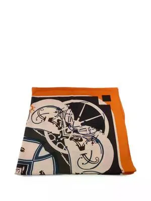 Hermès Graphic-print Scarf