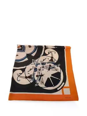 Hermès Graphic-print Scarf