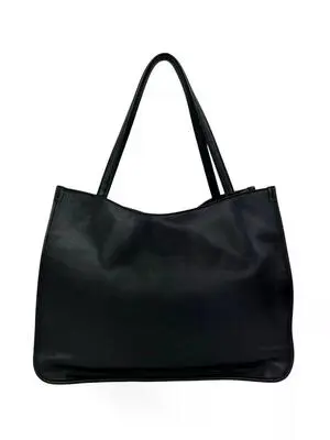 Gucci 2016-2026 Medium Leather Horsebit 1955 Tote Bag - Black