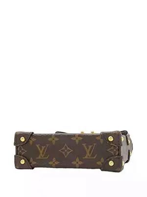 LOUIS VUITTON Monogram Reverse Pochette Trunk Verticale Crossbody Bag