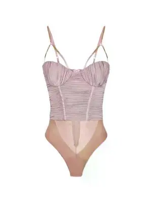 Elisabetta Franchi Spaghetti Strap Bodysuits