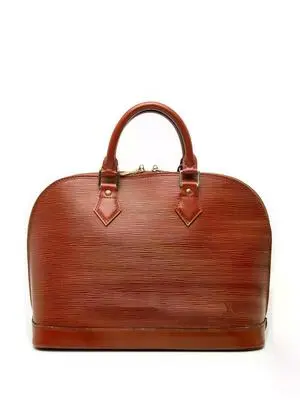 LOUIS VUITTON Epi Alma Pm Handbag - Brown