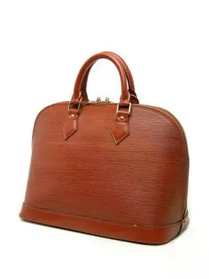 LOUIS VUITTON Epi Alma Pm Handbag - Brown