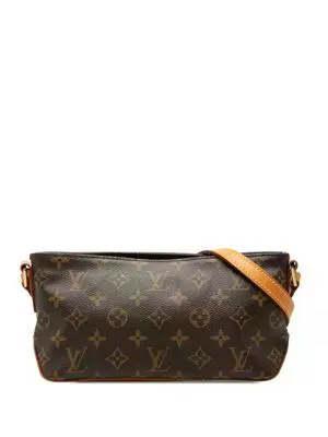 LOUIS VUITTON 2002 Monogram Trotteur Crossbody Bag - Brown