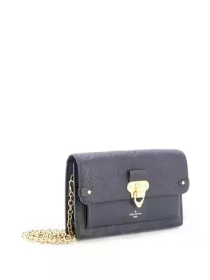LOUIS VUITTON Vavin Chain Wallet Monogram Empreinte Leather Clutch Bag