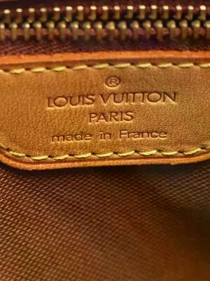 LOUIS VUITTON 2001 Monogram Cabas Piano Tote Bag