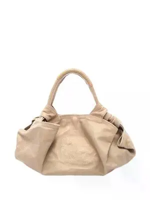 Loewe Metallic Nappa Aire Hobo Bag - Gold