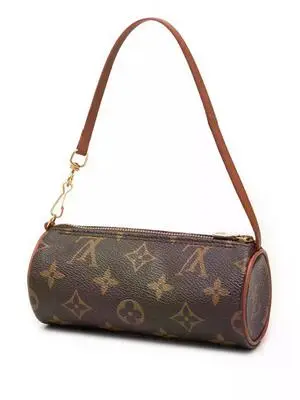 LOUIS VUITTON 1990-2000 Monogram Papillon Pochette Handbag
