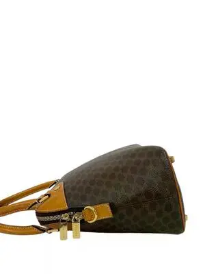 Celine 2000 Macadam Coated Canvas Satchel