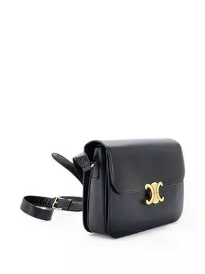 Celine Triomphe Shoulder Bag Smooth Calfskin Large Crossbody Bag