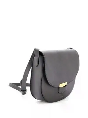 Celine Trotteur Grainy Leather Medium Crossbody Bag