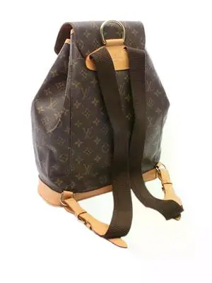 LOUIS VUITTON 1997 Monogram Montsouris Gm Backpack