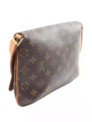 LOUIS VUITTON 2001 Monogram Musette Tango Short Strap Shoulder Bag