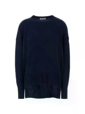 JIL SANDER Oversized Sweater - Blue