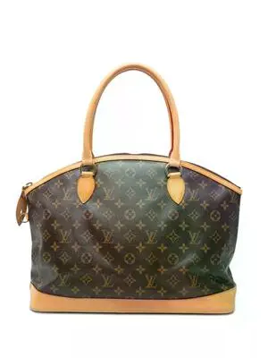 LOUIS VUITTON Monogram Lockit Horizontal Handbag
