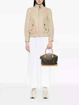 LOUIS VUITTON Monogram Lockit Horizontal Handbag