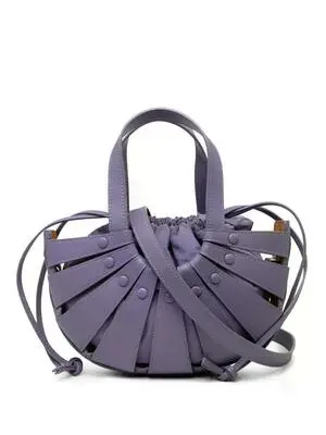 Bottega Veneta Small Calfskin Shell Bag Satchel