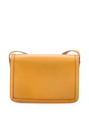Saint Laurent Solferino Bag Leather Medium Shoulder Bag - Brown