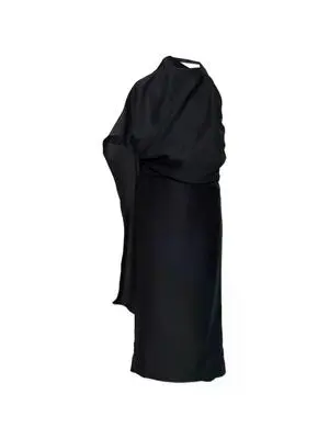 RÓHE Open-back Draped Midi Dress