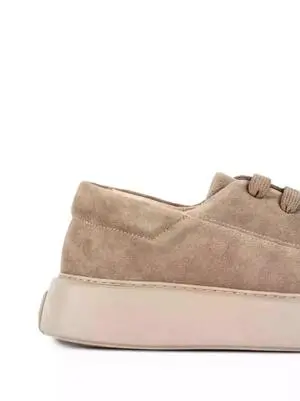 REFERENC Calf Suede Lace-up Sneakers