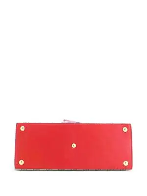 Gucci Padlock Top Handle Bag Gg Coated Canvas And Leather Small Satchel - Multicolour